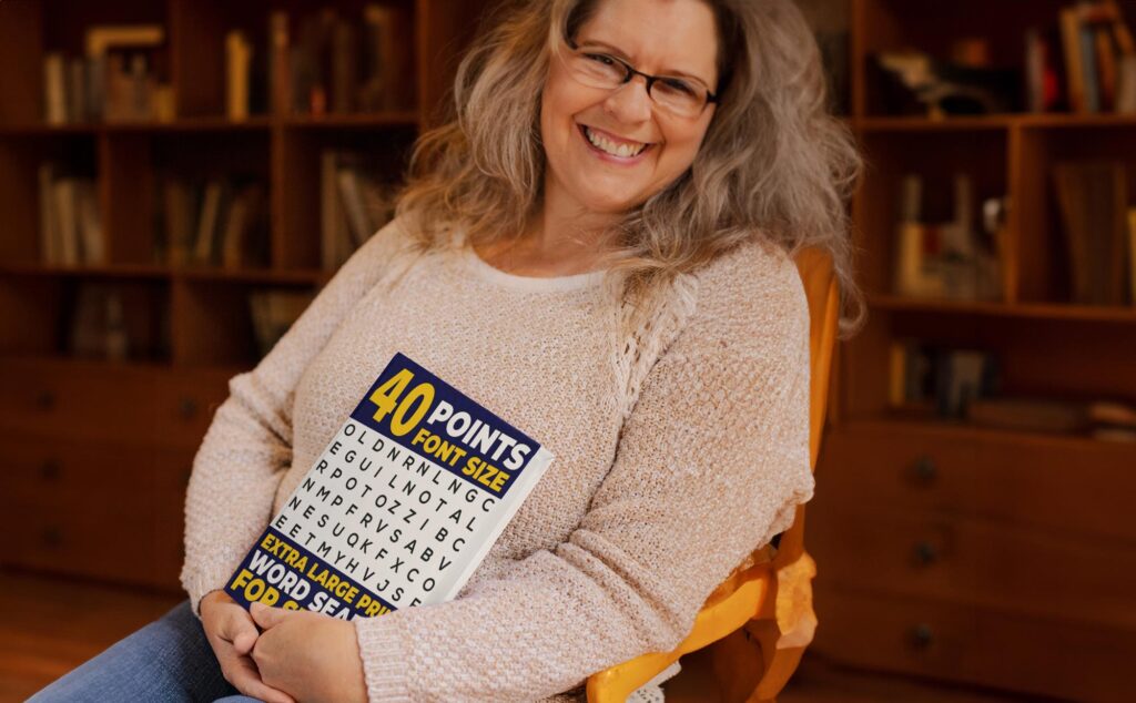 40 Points Font Size Extra Large Print Word Search